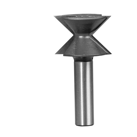 38mm Cutting Dia 2pc Edge Banding Router Bits Set 90 Degree 8mm 12mm Shank Dia