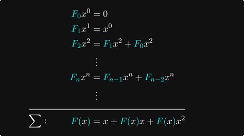 The Non Recursive Formula For Fibonacci Numbers