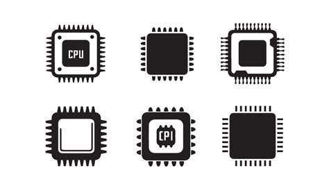 Stylish Black Microchip Graphics Enhancing Digital Creativity Vector Art At Vecteezy