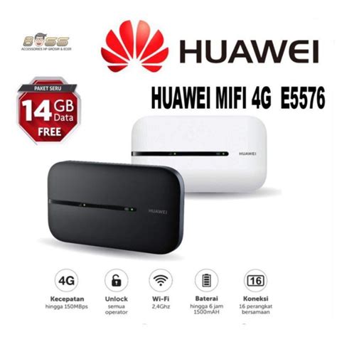Jual Modem Huawei E Mifi Modem Wifi Router G Lte Unlock Version Free Telkomsel Shopee