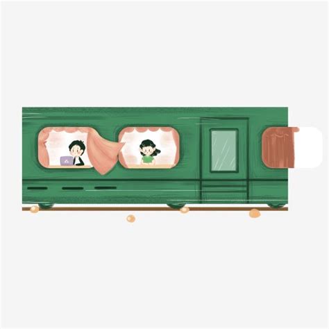 녹색 기차 그림 요소 녹색 손으로 그린 여행 Png 일러스트 및 이미지 에 대한 무료 다운로드 Pngtree 기차 그림 그림 일러스트레이션