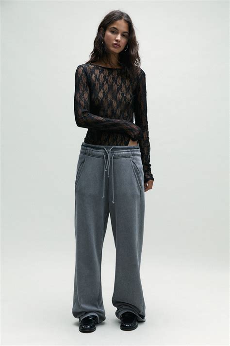 Long Sleeve Lace Bodysuit Pullandbear