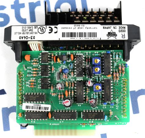 D3 04ad By Automation Direct Analog Input Module Directlogic 305 New S Automation Industrial