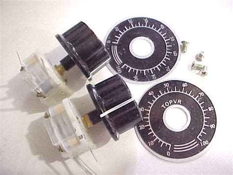 Two Dual 20pf Variable Capacitor Kits 40pf Total With 16mm X 64mm