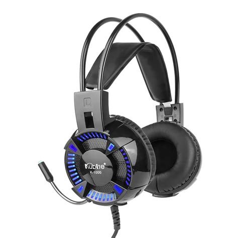 Игровые наушники с проводным объемным звуком игровые наушники стерео с микрофоном наушники