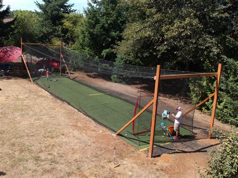 Backyard Batting Cage Backyard Batting Cage Plans Tgir