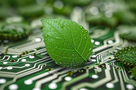 premium ai image environmental tech green computing and it ethics