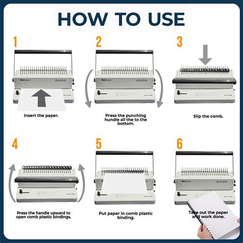 Officom Comb Binding Machine Legal Long F4 Size Heavy Duty Binding Machine Shopee Philippines