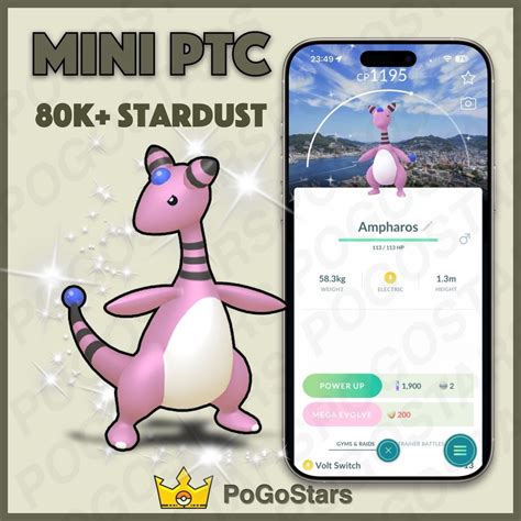 Ampharos Shiny Gen 2