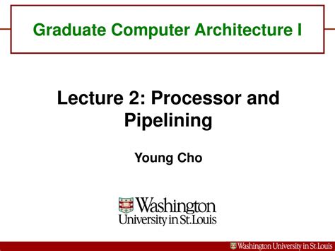 Ppt Graduate Computer Architecture I Powerpoint Presentation Free Download Id9398966