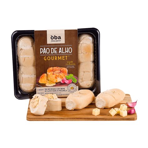 Pao De Alho Gourmet Oba Bem Querer 360g Oba Hortifruti