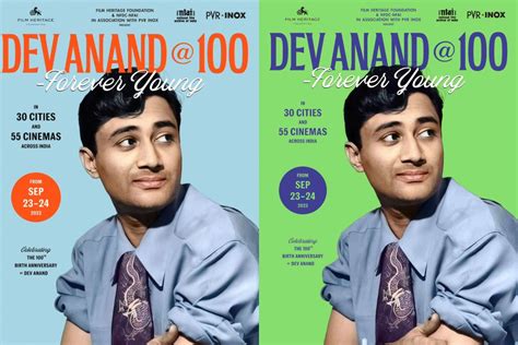 Dev Anand 100 Birth Anniversary Film Heritage Foundation
