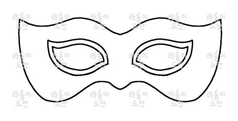 [세계여러나라] 세계여러나라의 가면 도안 무료 다운 네이버 블로그