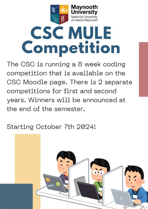 Computer Science Centre On Linkedin Our Mule Csc Individual Coding Competition Is Starting Next Computer Science Centre On Linkedin Our Mule Csc Individual Coding Competition Is Starting Next