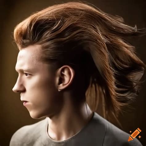 Tom Holland With Human Hair