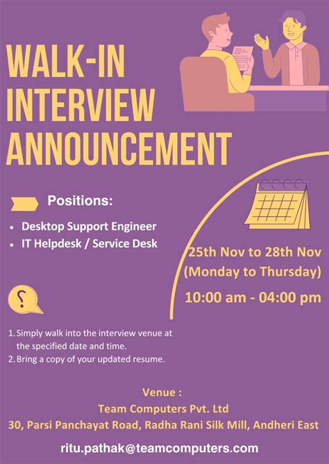 Ritu Pathak On Linkedin Hiring Desktopsupport Servicedesk Immediatejoiners Mumbai 11