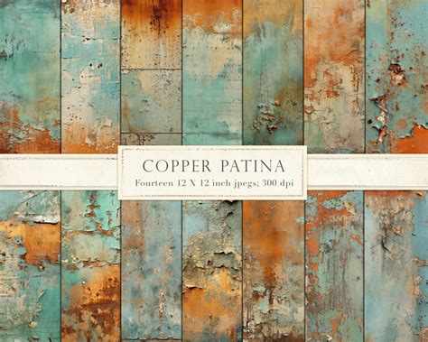 Copper Patina Textures Copper Patina Rust Patina Teal Backgrounds
