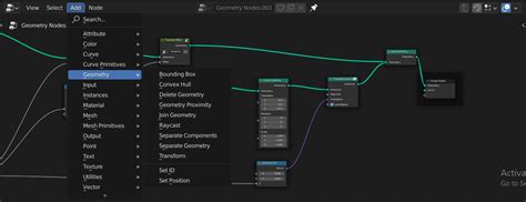 Geometry To Instance Node Is Missing In My Geometry Nodes In Blender Blender Stack Exchange