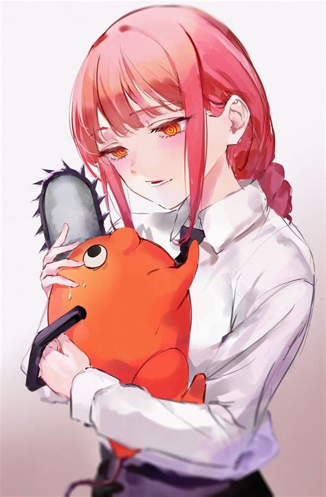 Makima And Pochita Chainsaw Man Drawn By Mile Off Mile Danbooru