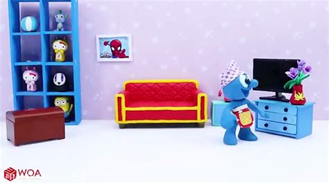 فیلم کودکانه کارتون خمیر بازی و غول چراغ جادوی کوچولو