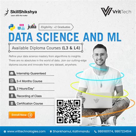 3 months data science and machine learning course vrit technologies