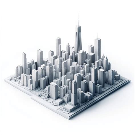 A City Skyline Made Of Circuit Lines Softly Glowing Representing Technology And Urban