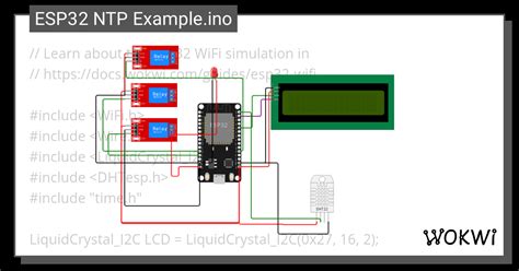 Esp32 Ntp Wokwi Esp32 Stm32 Arduino Simulator