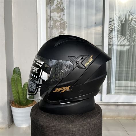 Jual Helm Jpx Nova X Black Matte Jpx Nova X Hitam Shopee Indonesia