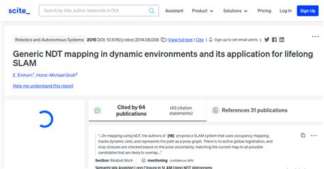 generic ndt mapping in dynamic environments and its application for