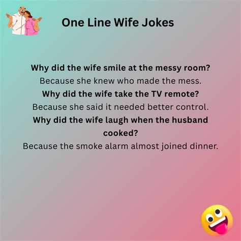 Wife Jokes That Will Make You Laugh At Home Life