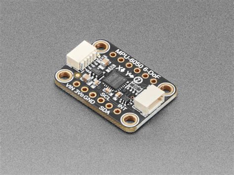 adafruit mpu 6050 6 dof accel and gyro sensor stemma qt qwiic kiwi