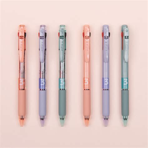 모나미 플립 3색볼펜 05mm 07mm 문구랜드