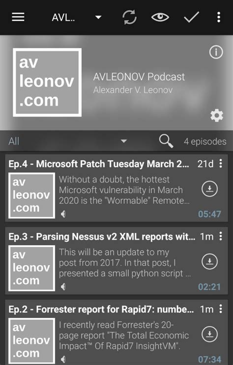 April 2020 Alexander V Leonov