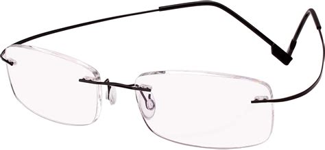 Agstum Memory Titanium Rimless Flexible Hingeless Reading Glasses