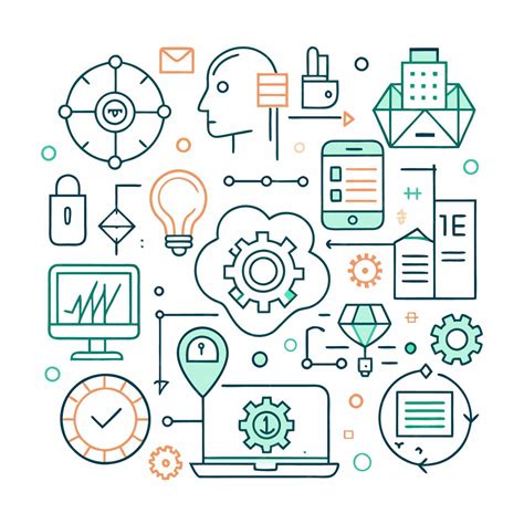 Optimize Business Processes With Automation Integration And Technology Premium Ai Generated Vector