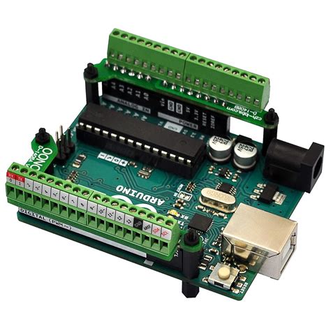 Buy Ultra Small Gpio Terminal Block Breakout Board Module For Arduino Uno R3 Online At Lowest