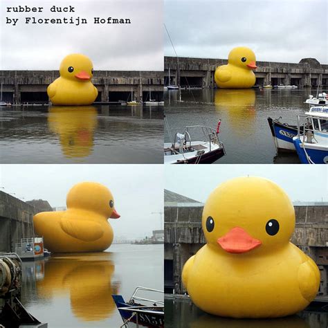 Giant Duckie Photos And Description From Florentijnhofm… Flickr