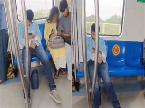 After Masturbation And Oral Sex Video Viral On Social Media Delhi Metro