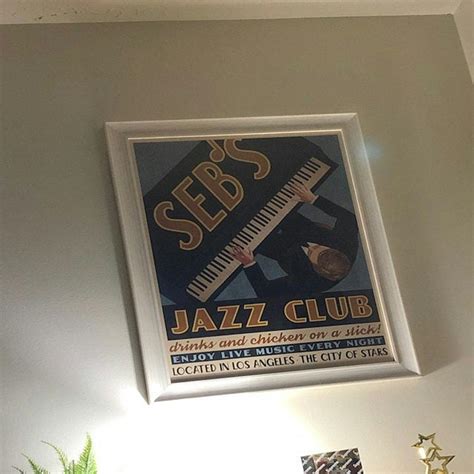 Sebs Jazz Club Retro Vintage Ad Poster Windowshopgal