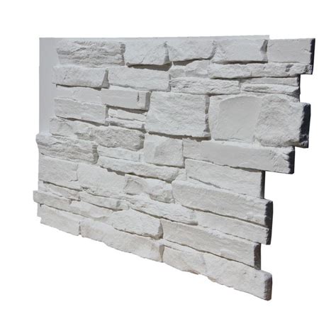 Tritan Bp Ledge Stone 48 In X 2425 In Polyurethane Interlocking