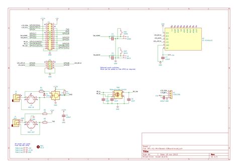 MiniDexed Raspberry Pi V1 IO Board Simple DIY Electronic Music Projects