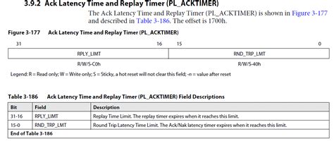 TCI K K Meaning Of Register Value To Optimize PCIe Read Write Timing Processors Forum