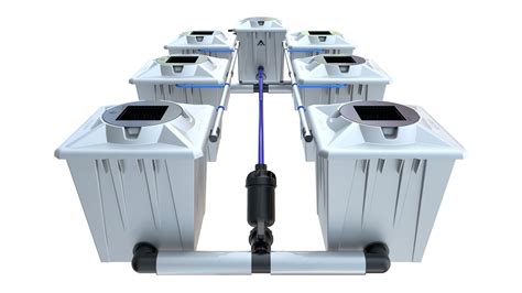 Alien® Rdwc 6 Pot 20l Pro Silver Series Alien Hydroponics