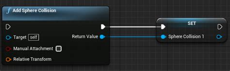 Unreal Engine4 How To Define A Collision Between A Bullet And A Drawn Sphere Object Stack