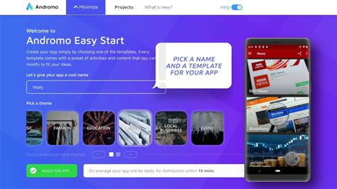 How To Make An App No Coding Tutorial With Andromo Youtube