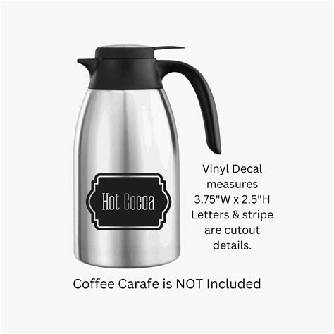 hot cocoa decal fairy dust decals