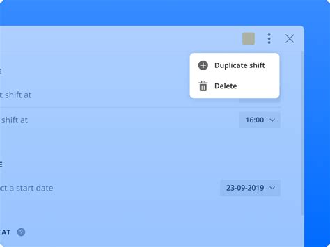 Close A Shift Disable Certain Reservations Formitable