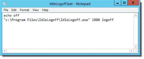 Automatically Log Off Idle Users In Windows 4sysops