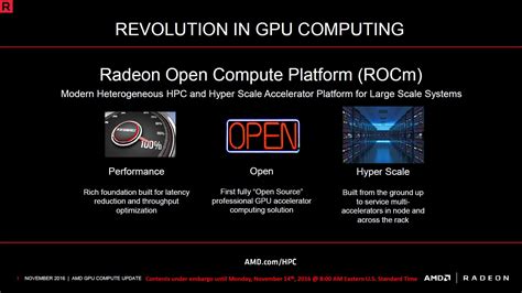 AMD Radeon Open Compute nowa wersja otwartej platformy do obliczeń GPU