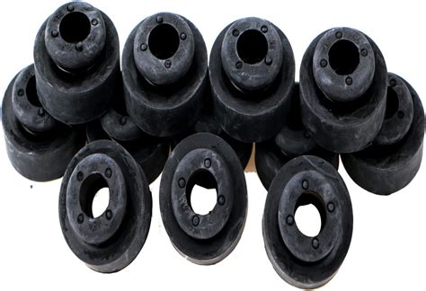 2pcs M12 Bell Type Vibration Mounts Compression Shear Cup